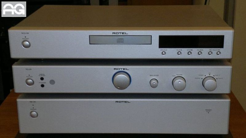 √ Rotel Rc-06 + Rb-06 + Rcd-06 Occasione Usato - Codice 121603