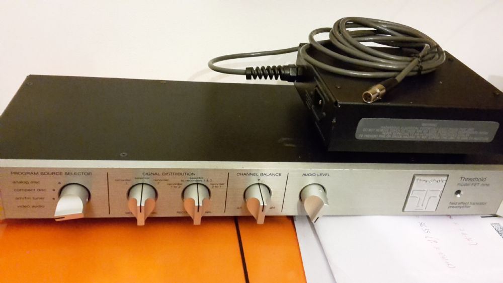 √ Threshold Fet Nine - Preampli Stato Solido Occasione Usato - Codice ...