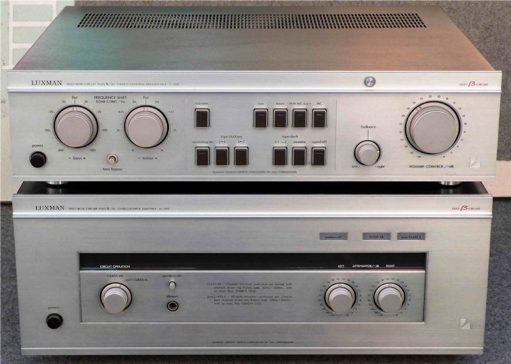 √ Luxman C-300 + M-300 Occasione Usato - Codice 178572