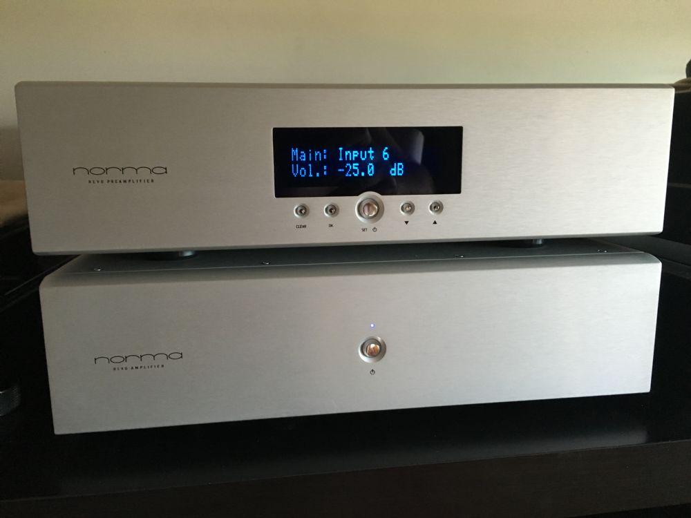 √ Norma Audio Electronics Pre Revo Sc2 + Finale Revo PA 150 Occasione Usato - Codice 178246
