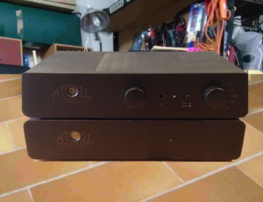 √ Atoll Electronique Pr100 Preamplificatore e Am50 Finale Occasione ...