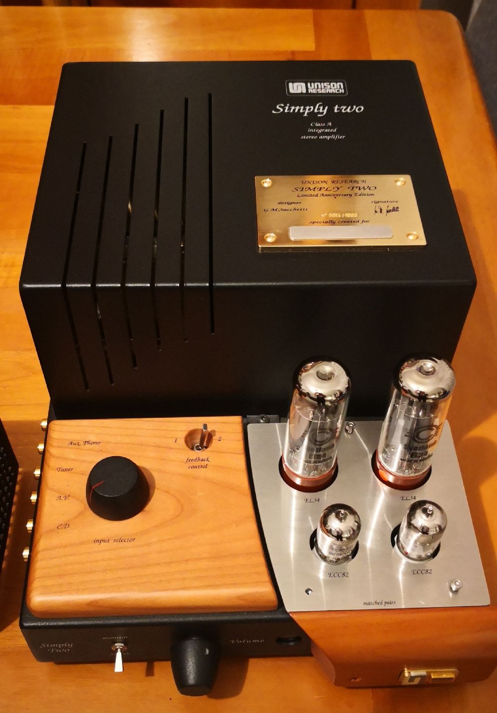 √ Unison Research Simply Two Occasione Usato - Codice 217442