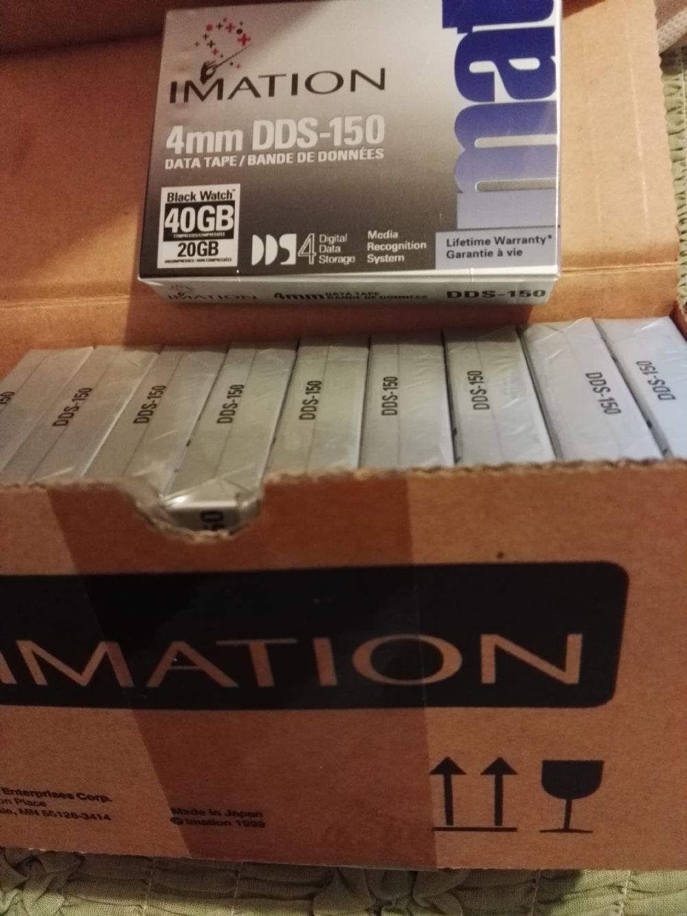 √ Nastri Dat Imation 4 mm Dds150 40gb Occasione Usato - Codice 220839