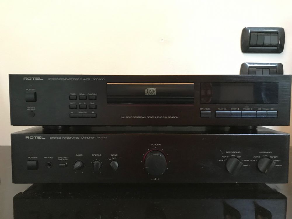 √ Rotel Rcd 950 - ra 971 Occasione Usato - Codice 228701