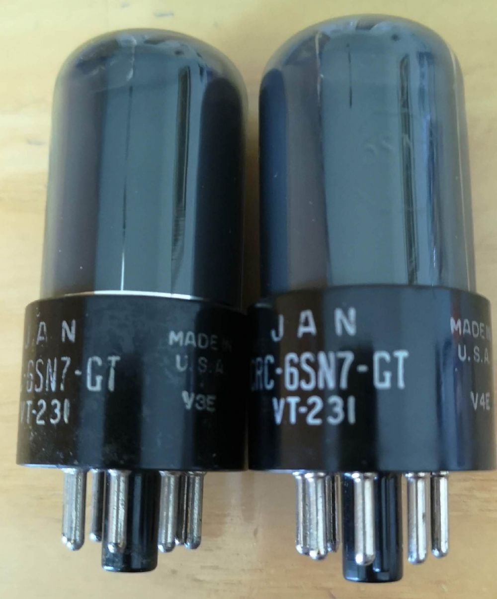 √ Rca Vt231 (6sn7) - Coppia - Occasione Usato - Codice 252353