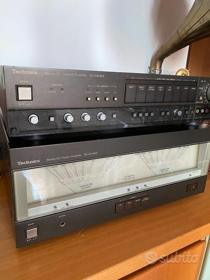 √ Technics - - Su-a6mk2+se-a5mk2 Occasione Usato - Codice 272057