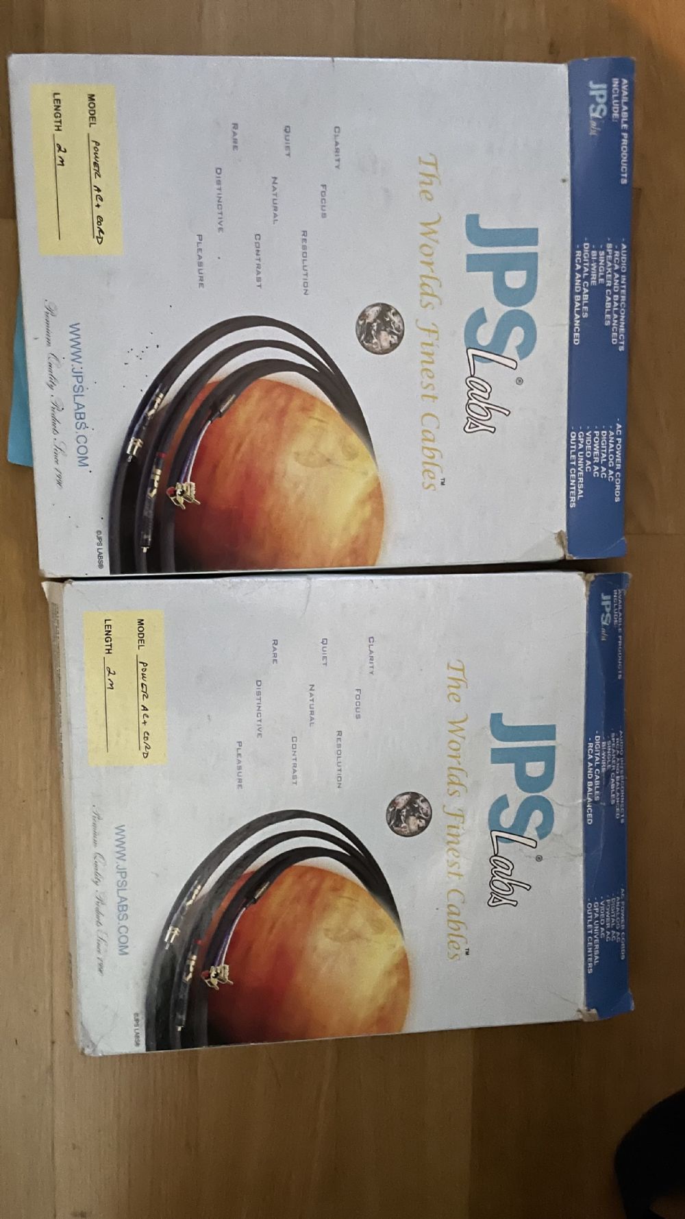 √ Jps Labs Jps Power Ac Plus 2mt. *venduti* Occasione Usato - Codice 276841