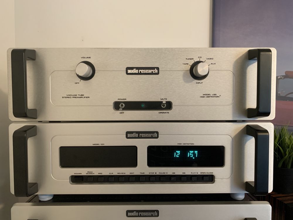 √ Audio Research Pre Ls8 Mkii Mk2 + Lettore Model Cd1 Occasione Usato ...