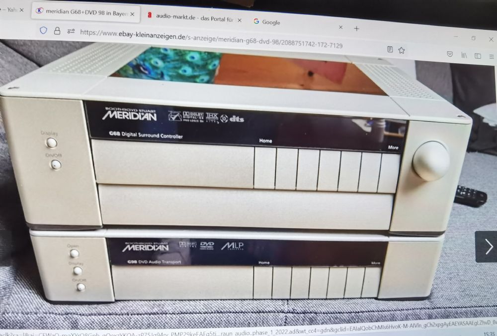 √ Meridian G68+g91 Occasione Usato - Codice 295586