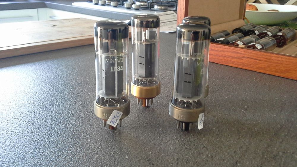 √ Philips El34 Metal Base Occasione Usato - Codice 303125