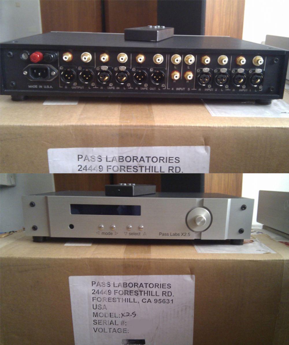 √ Pass Labs X 2.5 Occasione Usato - Codice 303913