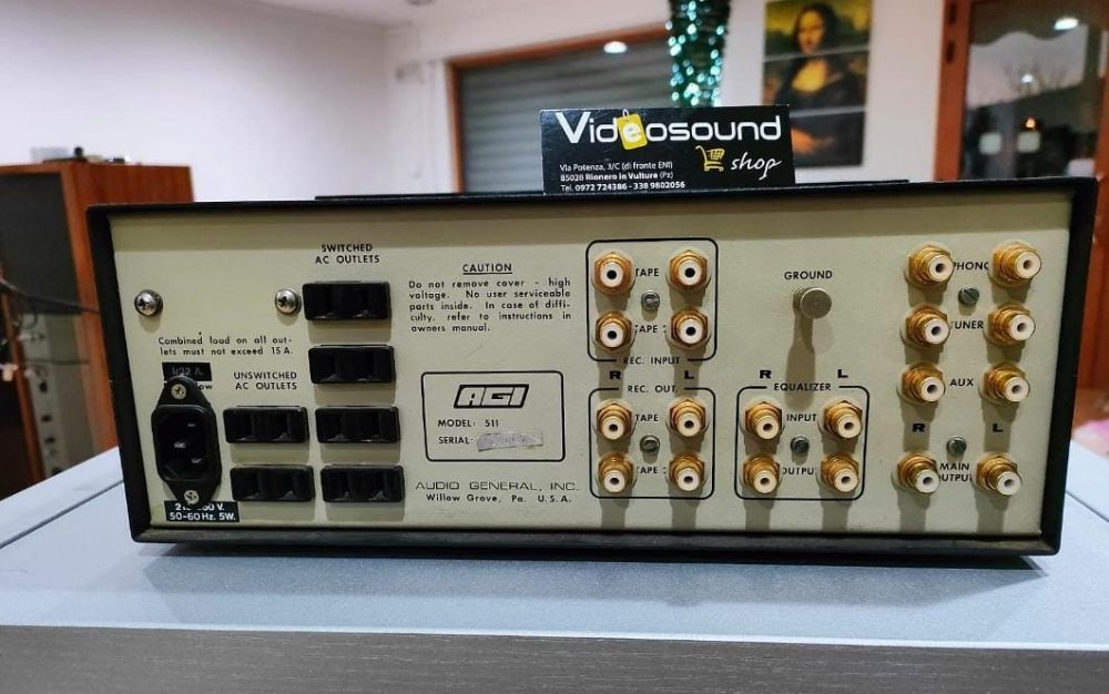 √ Agi Model 511 Preamplicatore Vintage Occasione Usato Garantito ...