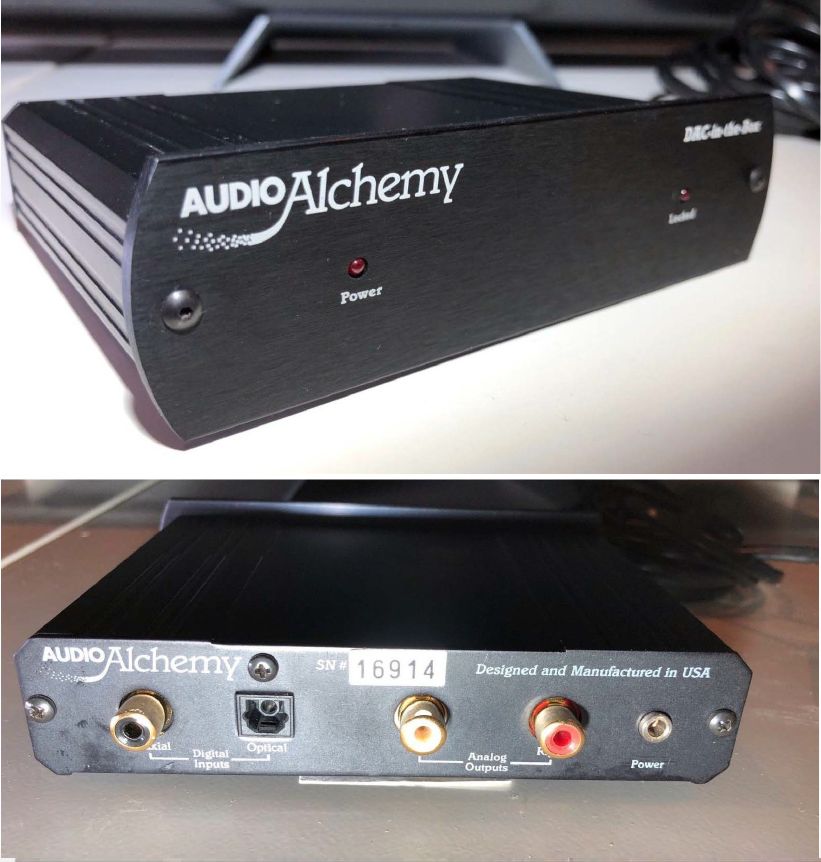 √ Audio Alchemy Dac in The Box Ditb Occasione Usato - Codice 317507