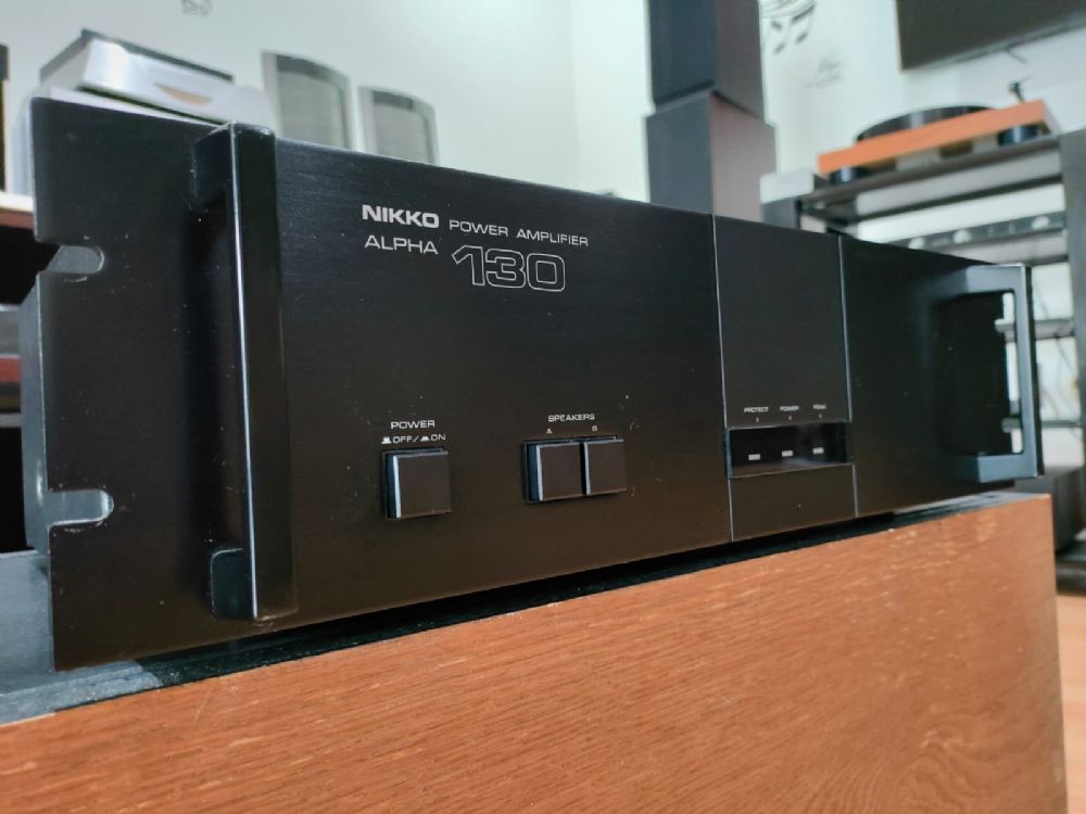 √ Nikko Audio Alpha 130 Finale Power Amp 2 Canali Occasione Usato ...