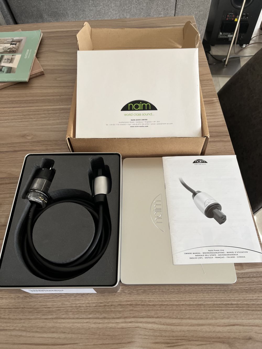√ Naim Audio Cavo di Alimentazione Naim Powerline Occasione Usato ...