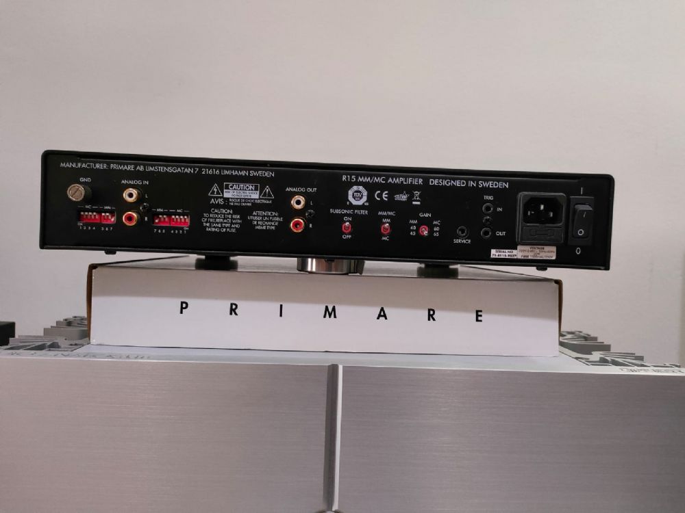 √ Primare R15 Pre Phono Stage Mm/mc Occasione Usato Garantito - Codice ...