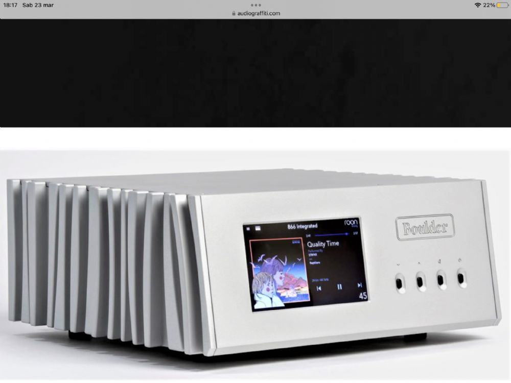 √ Boulder Amplifiers 866 Con Ingressi Digitali Occasione Usato - Codice ...