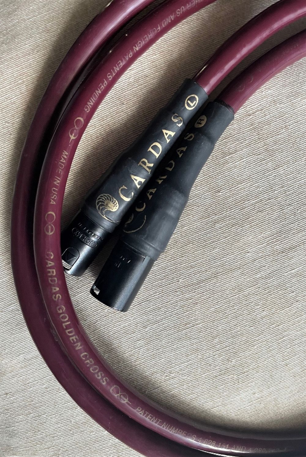 √ Cardas Audio Cardas Golden Cross Xlr 1 m Occasione Usato - Codice 336253