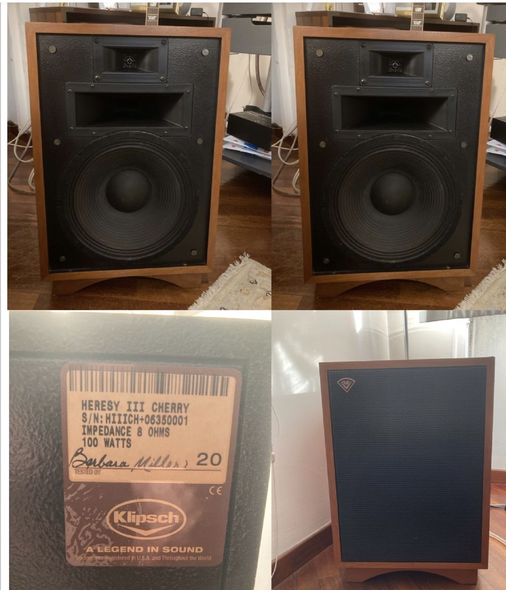 √ Klipsch Heresy Iii Occasione Usato - Codice 339824